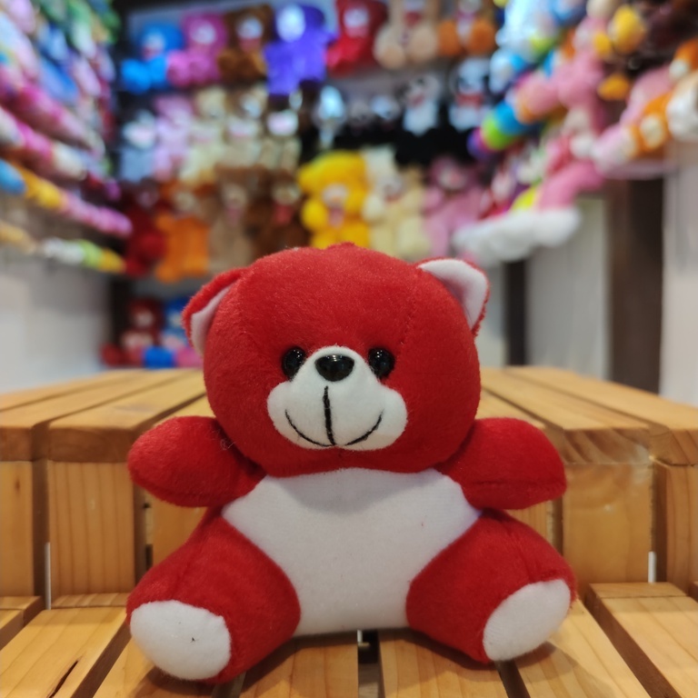 MERAH Mini Teddy Bear Doll / Plain Teddy / Small Bear for Bouquets ...