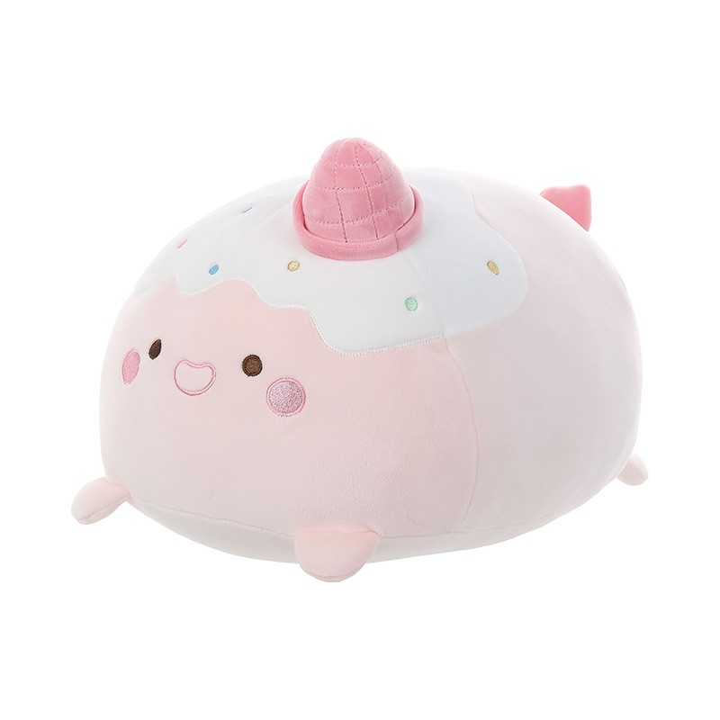 Miniso Delightful Food Series - Strawberry/Cotton Candy/Cream Plush ...