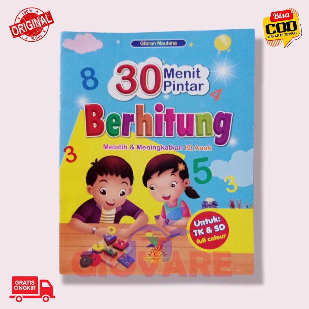CAHAYA Smart 30-minute Book Counting For Kindergarten And PAUD FULL ...