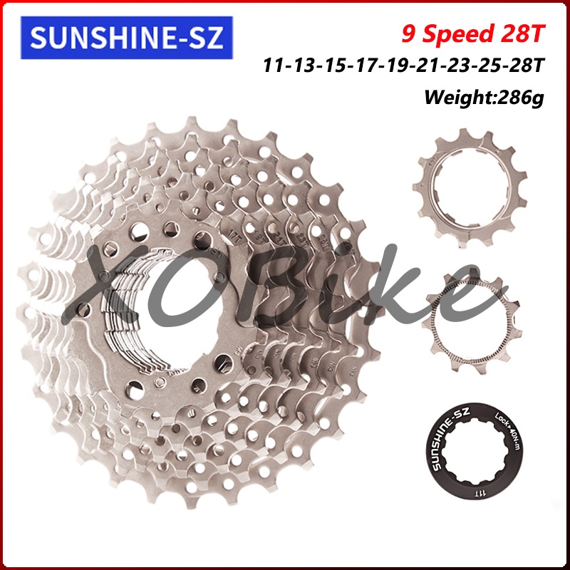 Sunshine Road Bike 8S/9S/10S/11S Cassette 9Speed 10Speed Cogs Roadbike ...