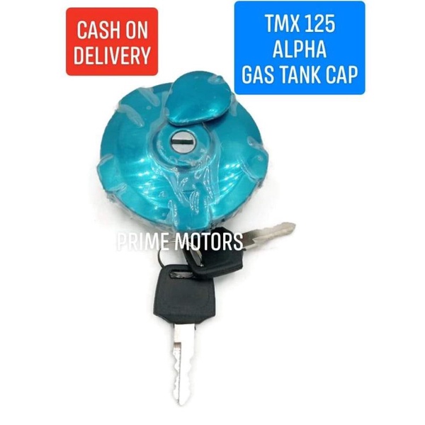 TMX125 ALPHA GAS TANK CAP WITH 2 KEYS | Shopee Philippines