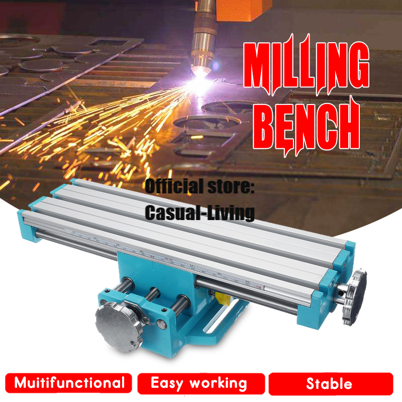Precision Mini Milling Machine Worktable Multifunction Drill Vise ...