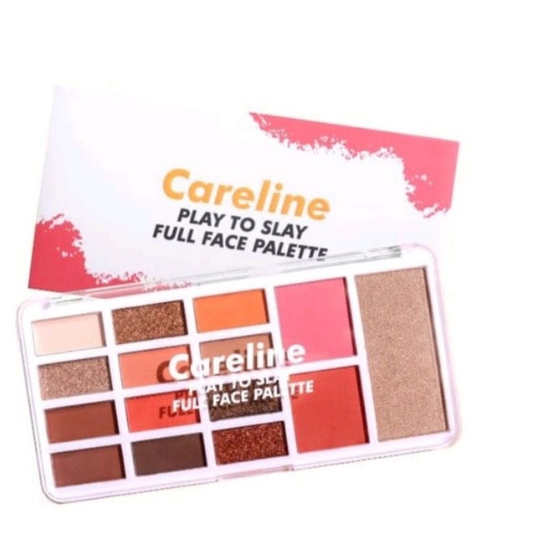 Careline PLAY TO SLAY FULL FACE PALETTE 12 EYESHADOW (4SHIMMER, 8 MATTE ...