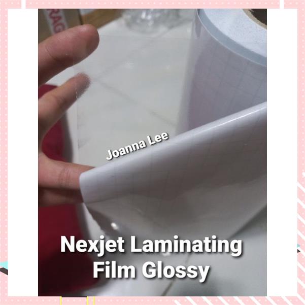 【Available】NextJet cold laminating film sticker standard white backing 12.4inc | Shopee Philippines