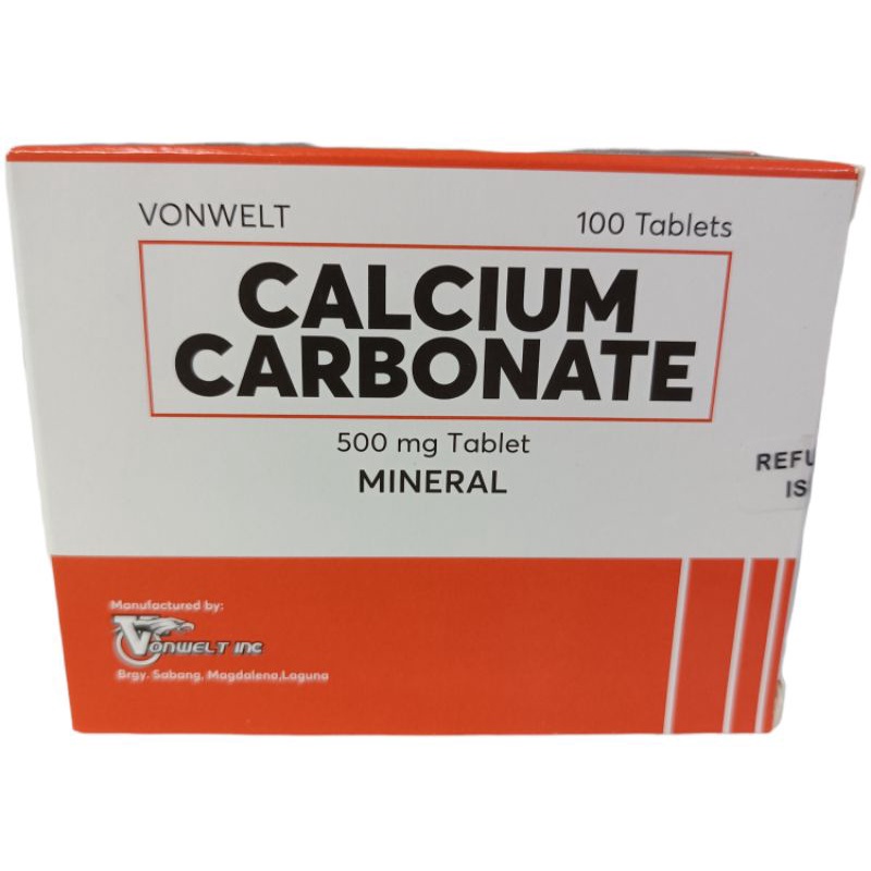 Calcie / Calcisaph / Ambical Calcium Carbonate 500mg 100 tablets ...
