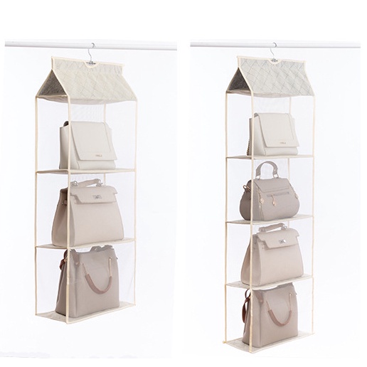 Bag Storage Holder Closet Wardrobe Hanging Bag Handbag Tote Organizer ...
