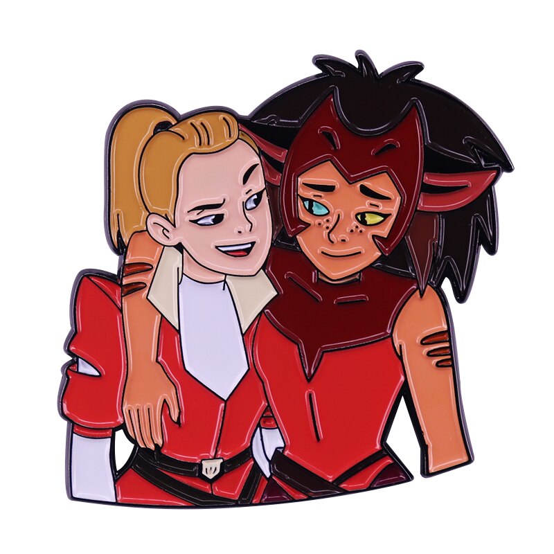 The Princesses of Power enamel pin SHERA CatraDora Catra Adora Love ...