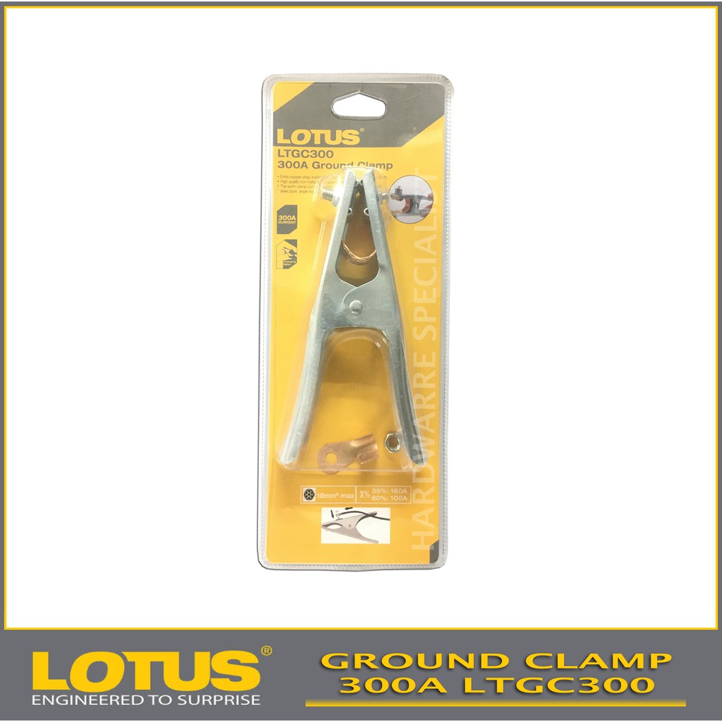 Lotus Ground Clamp 300A LTGC300 Original Authentic | Shopee Philippines