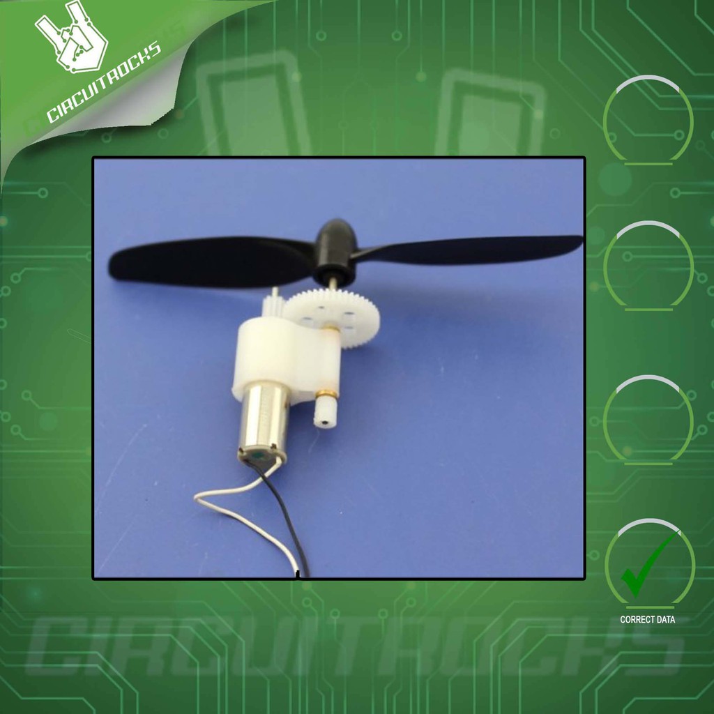DC Aircraft Propeller Geared Motor 720 | Shopee Philippines