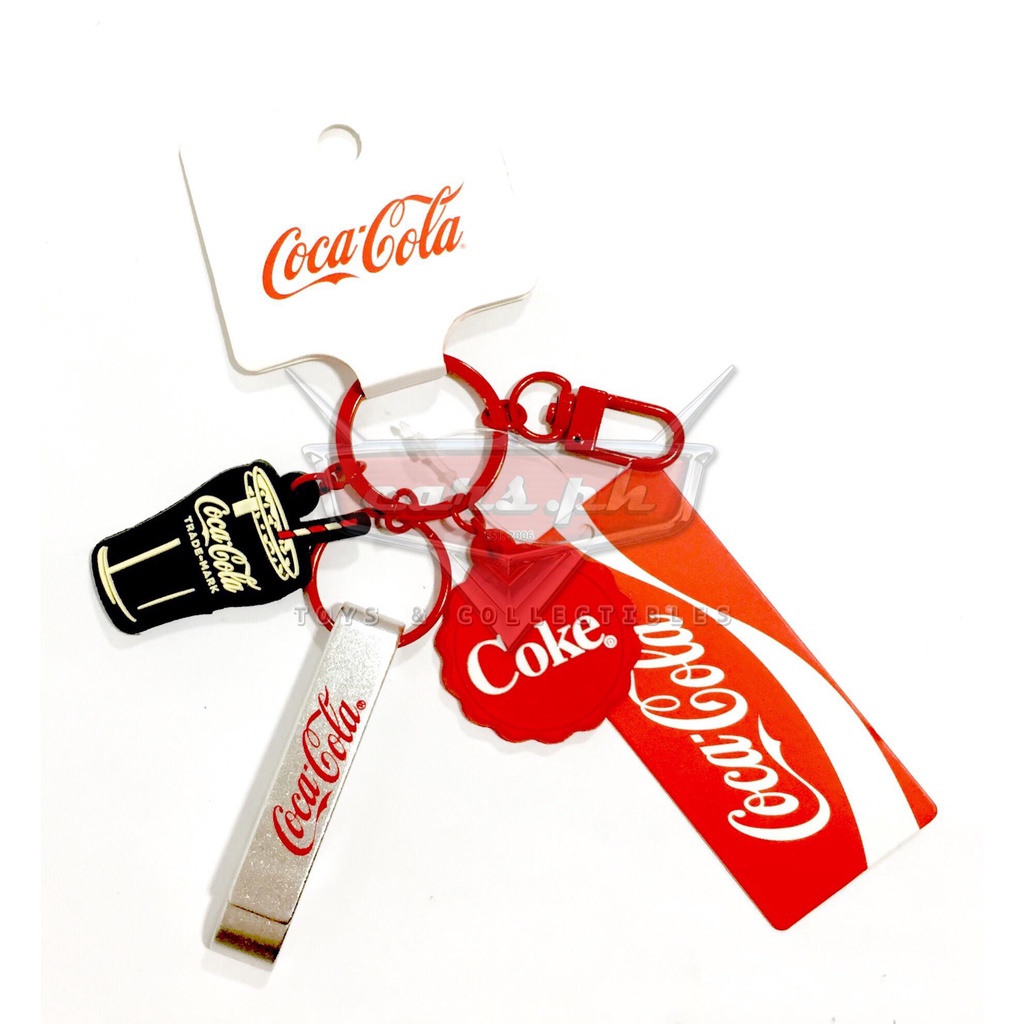 Coca-Cola Miniso Bottle Opener / Keychain (Silver) | Shopee Philippines