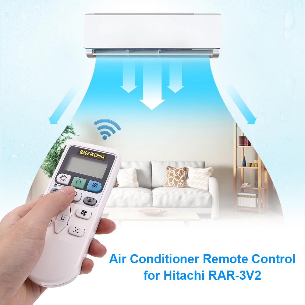 Air Conditioner Remote Control for Hitachi 01 RAR-3V2 RAR-2P2 RAR-3U1 ...