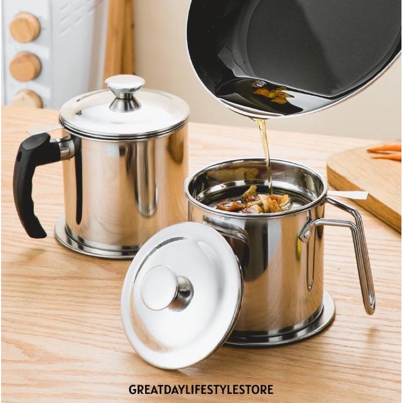 DURABLE Steel Kitchen Oil Filter | Shopee Philippines