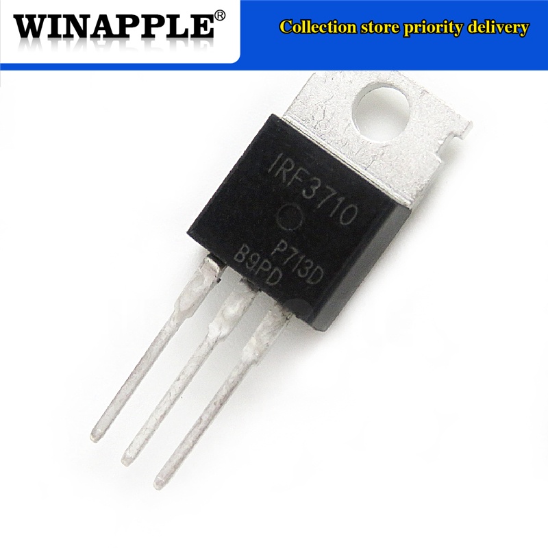 10pcs/lot IRF3710 IRF 3710 TO-220 57A 100V In Stock | Shopee Philippines