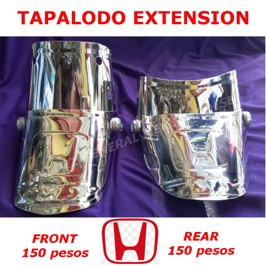 TMX Fender Extension, Tapalodo Extension Captype, H/TMX | Shopee ...