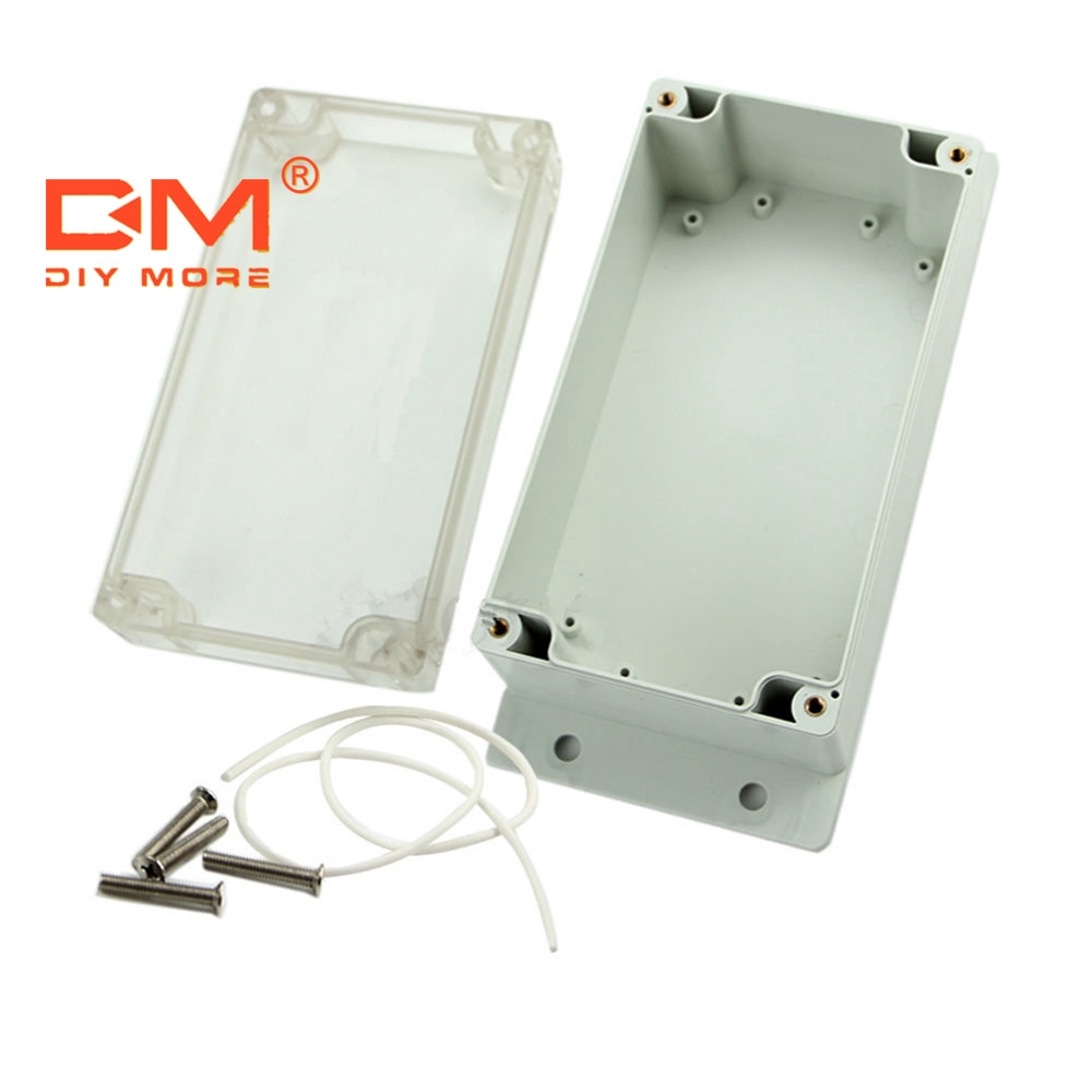 DIYMORE 158x90x65mm Waterproof Performance Clear Plastic Electronic ...