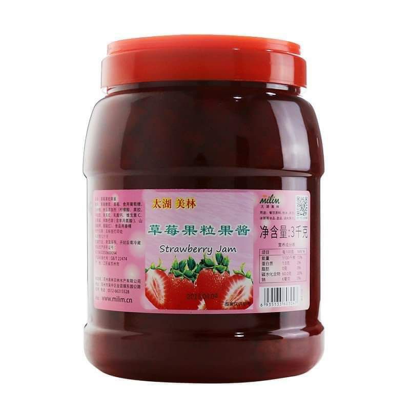 Milin Strawberry Jam 3kg | Shopee Philippines