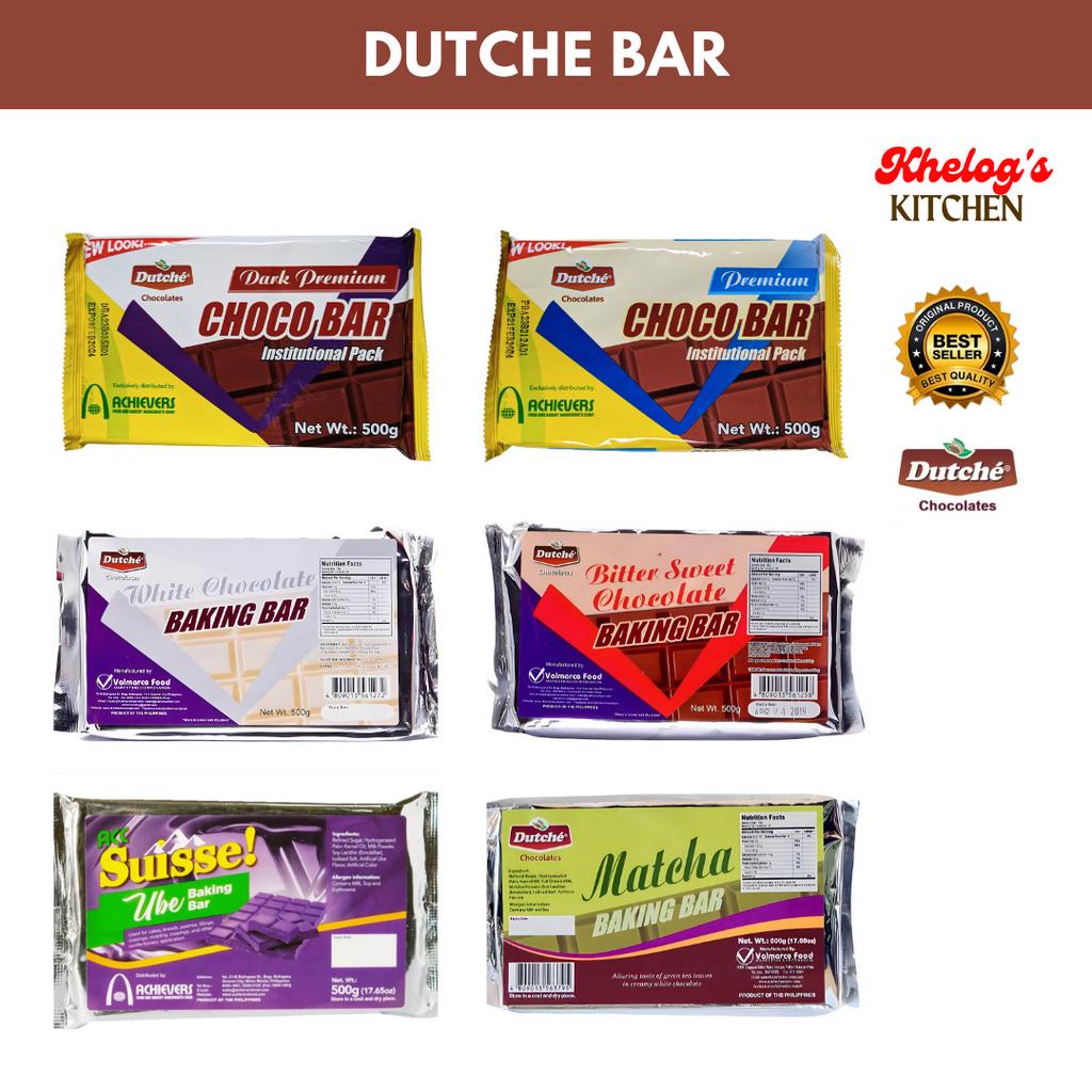Dutche Choco bar / Strawberry bar / Dark bar / White Choco bar / Bitter ...