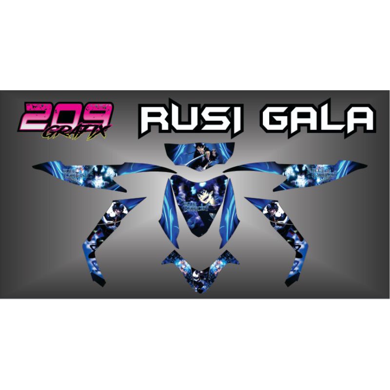 Rusi gala full body decals | Shopee Philippines