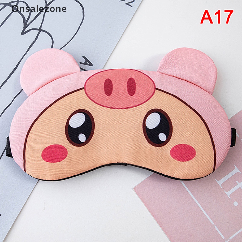 ONPH Sleeping Eye Cover Sleep Cute Night Dream Bandage Sort Pikachu ...