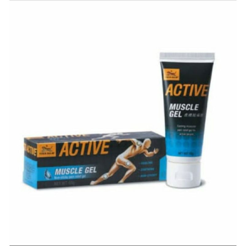 Tiger Balm Active Muscle Gel 60g | Shopee Philippines