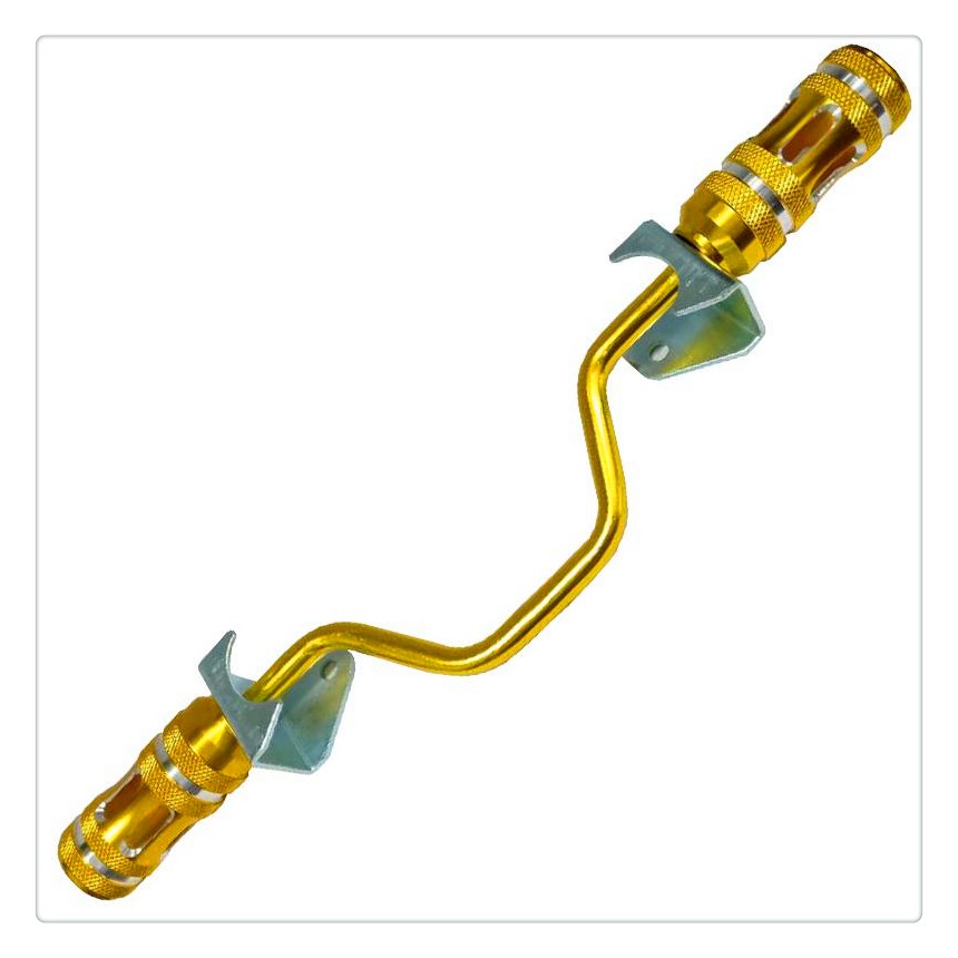 SpeedMOTO 42CM Slider foot rest step nut front for Motorcycle Universal ...