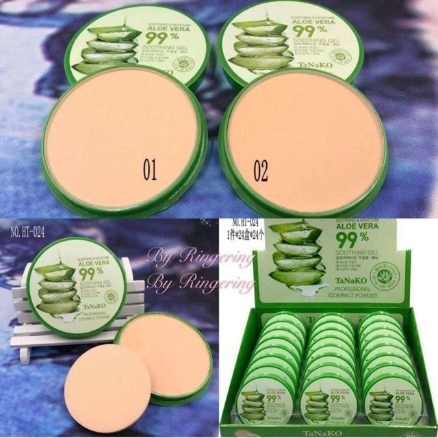 Tanako aloe vera compact powder | Shopee Philippines