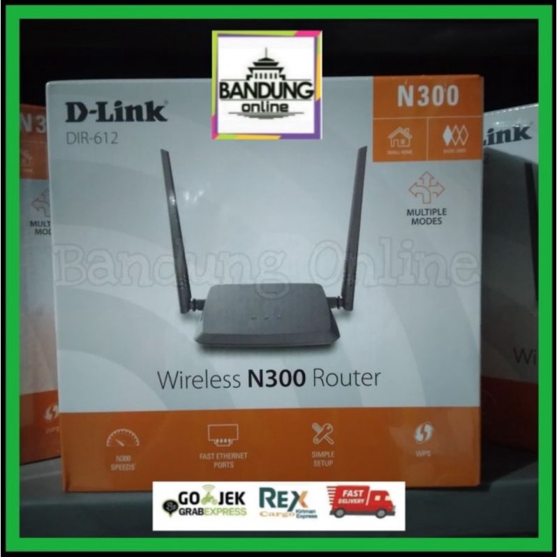D-link DIR-612 N300 DLink Wireless Fast Ethernet Router | Shopee Philippines