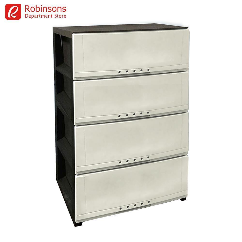 Megabox 4-Layer Drawer (Beige) | Shopee Philippines