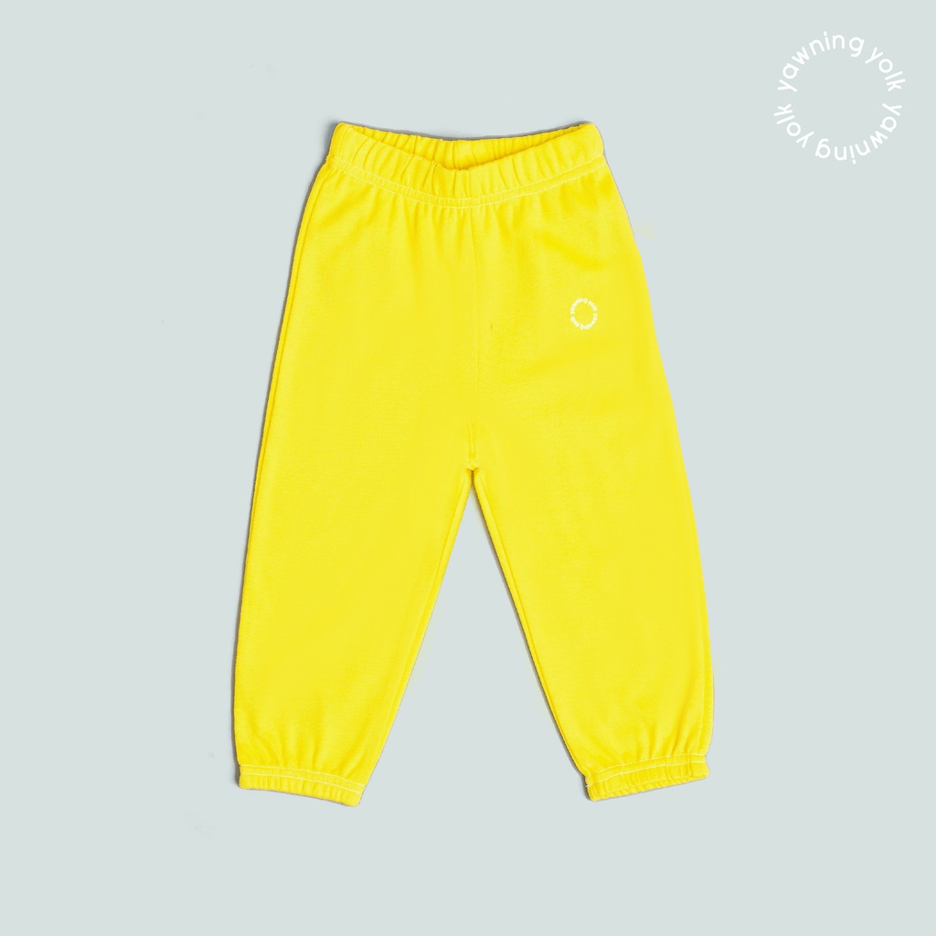 yawning yolk Jogger Pants in Organic Cotton- Empire Yellow | Shopee ...