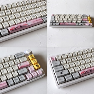 VIVI 8 Keys PBT Five Sides Dye Subbed Keycap Profile 6.25 Space ESC ...