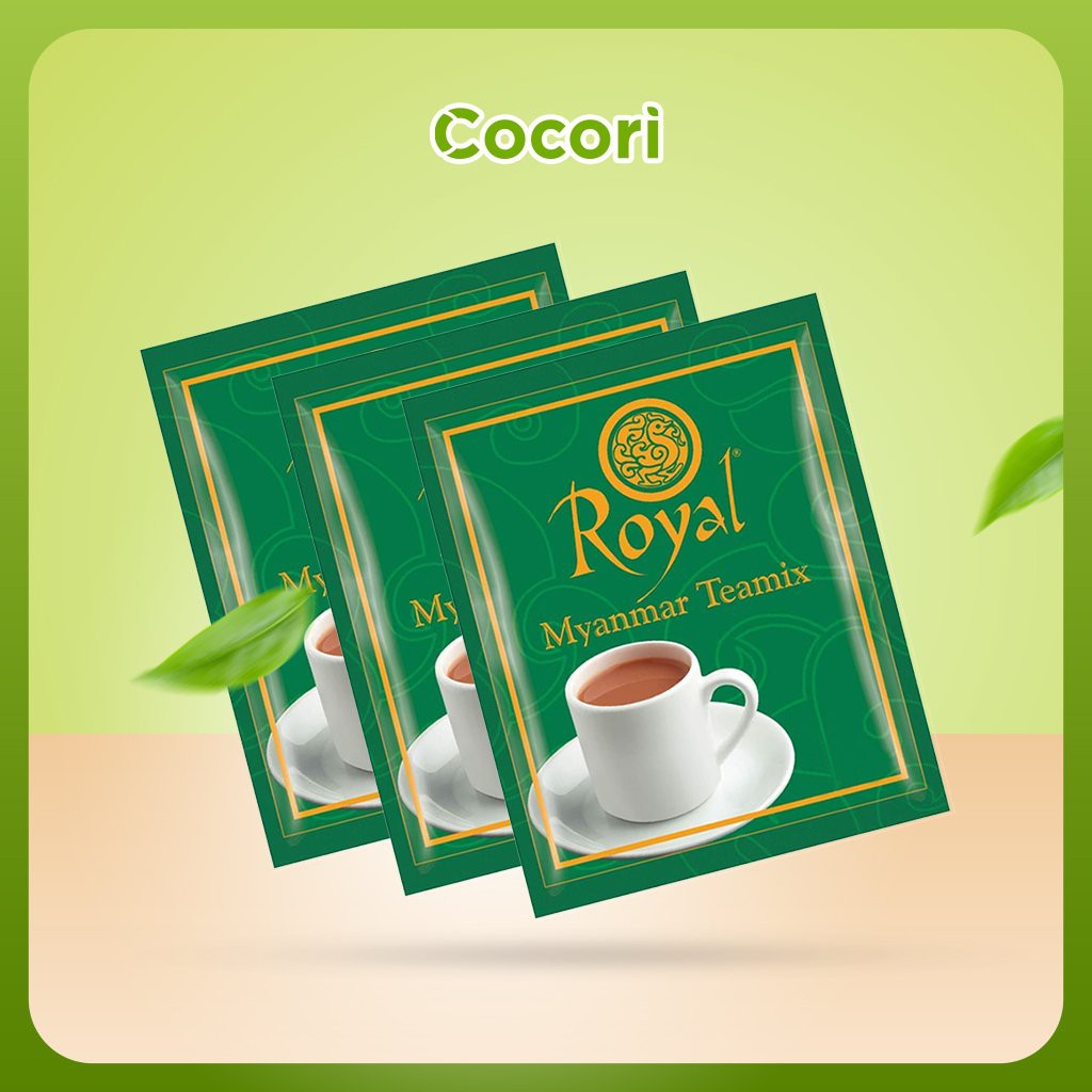 Royal Myanmar Homemade Milk Teamix Myanmar Instant Milk Tea Small Pack ...