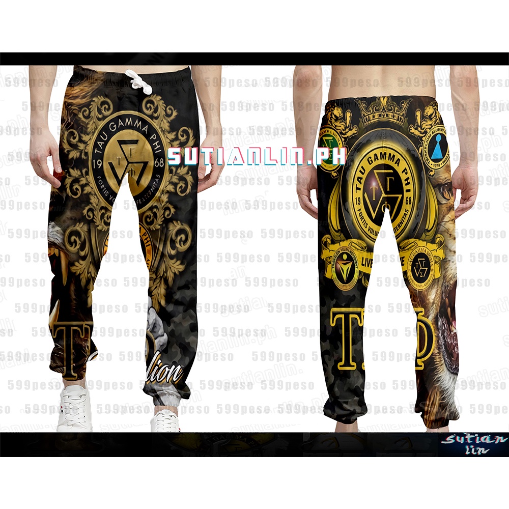 Triskelion Full Sublimation sweatpants Jogger Pants Hip-hop Plus Size ...