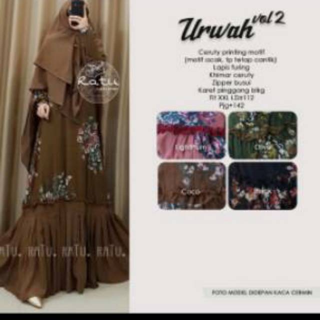 RATU Urwah sharia ORI QUEEN | Shopee Philippines