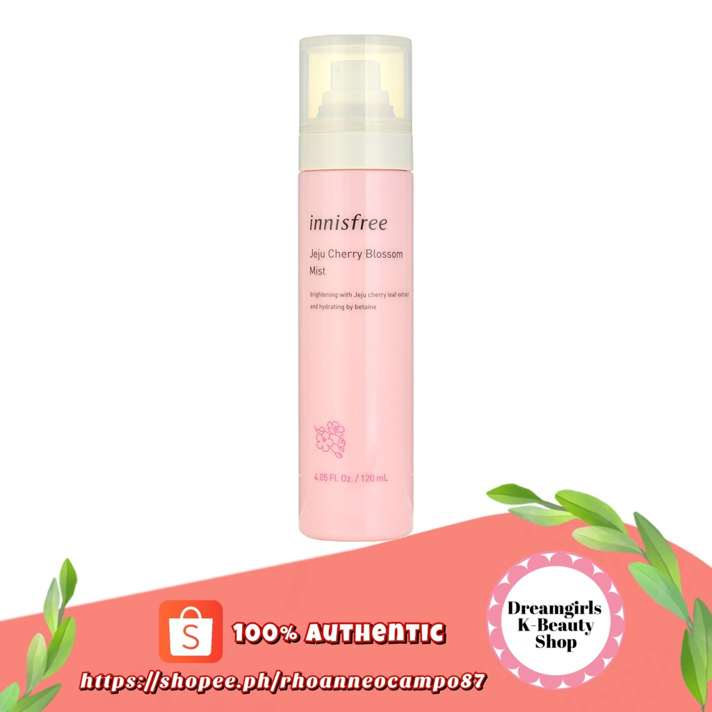 INNISFREE Cherry Blossom Mist 120ml | Shopee Philippines