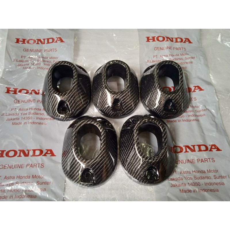 Cover cap tail Muzzle Exhaust pcx new 160k1z Carbon original PNP vario ...