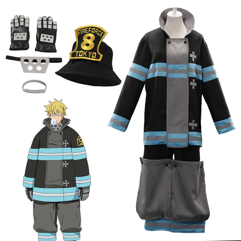 Enen no Shouboutai Fire Force Shinra Kusakabe Tamaki Kotatsu Cosplay ...