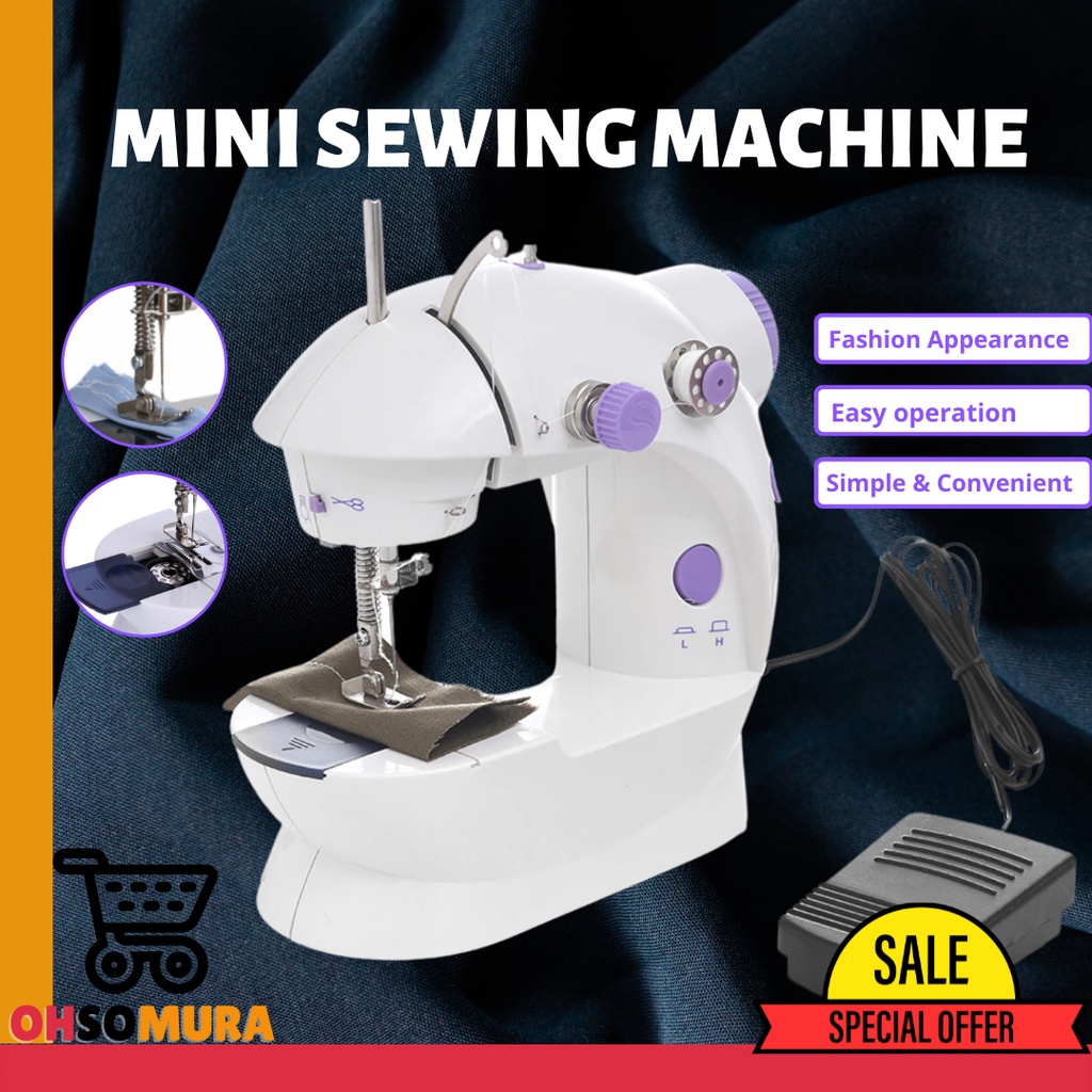 Mini Dual Speed Sewing Machine | Portable Handheld Mini Electric ...