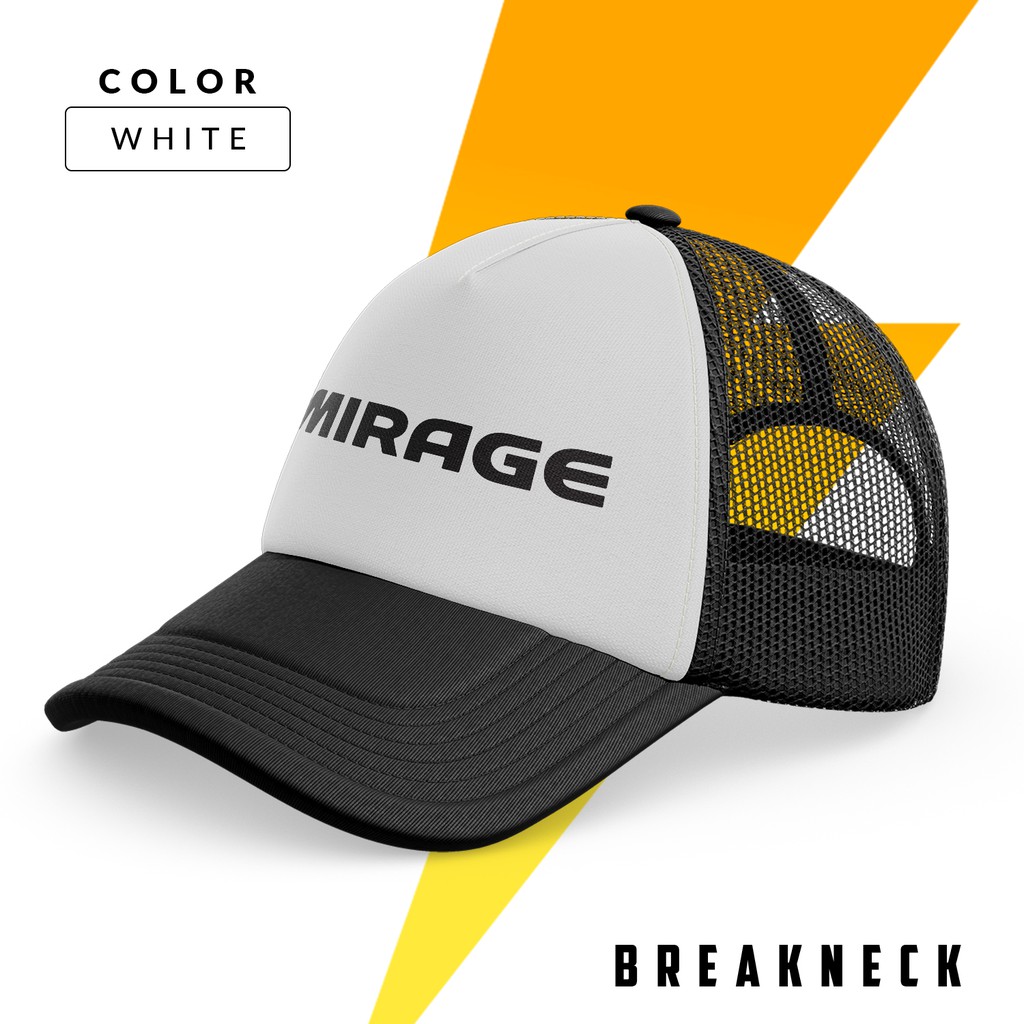 Mirage G4 Hatchback HB Trucker Car Mesh Cap (Mirage Accessories ...