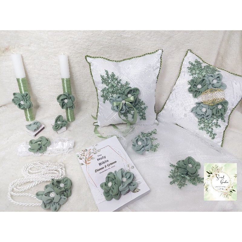 Wedding essentials set (COMPLETE SET FREE CUSTOMISED BIBLE) 10 in 1 ...