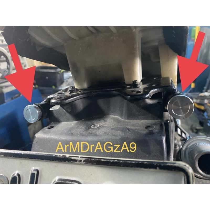 Aluminium Aluminum Rear End Plug KR SER SER VICTOR (Hand Work) | Shopee ...