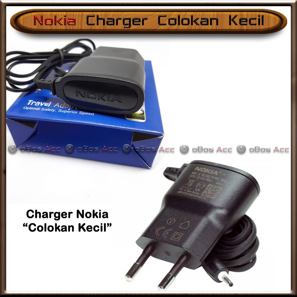 Charger Nokia Small Travel Carger Carjer Cas Casan Plug Ori | Shopee ...