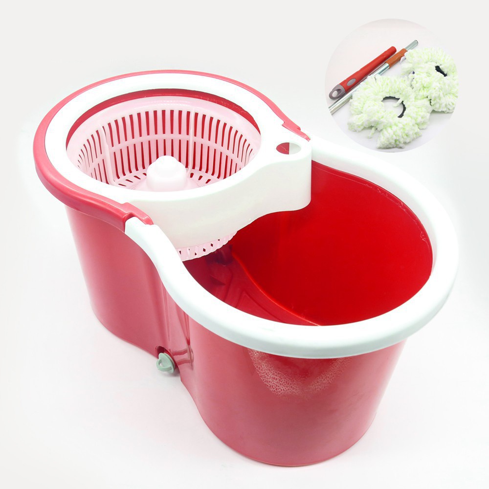 Mop With Spinner and Bucket Magic Spin Tornado Mop 360 Easy Rotating ...
