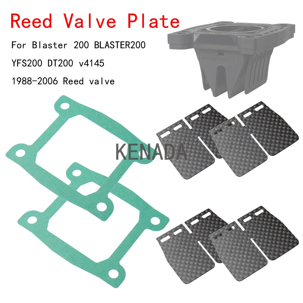VForce4 Carbon Fiber Reed Valve Petals For Yamaha Blaster 200 ...