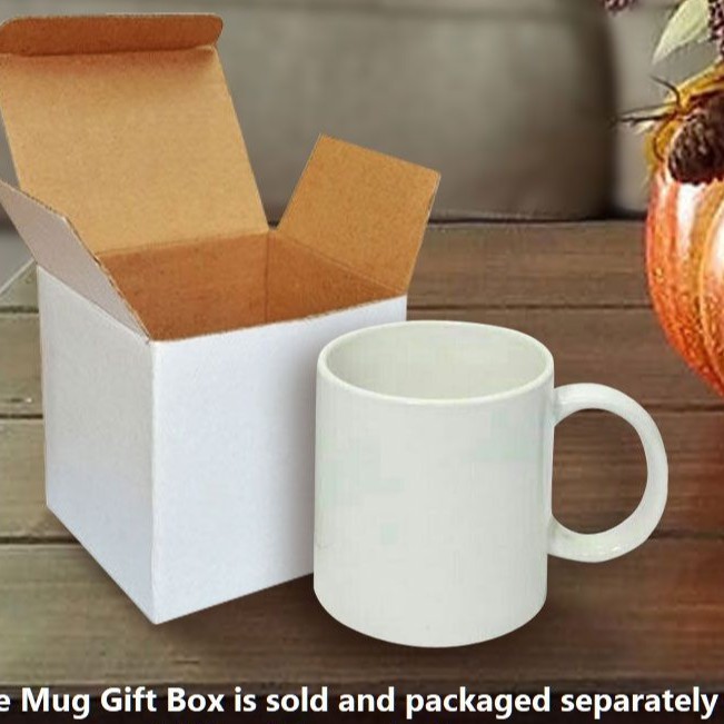 10pcs Box (White) for mugs - Good Quality 8cm (W) x 11.5cm (L) x 10cm ...