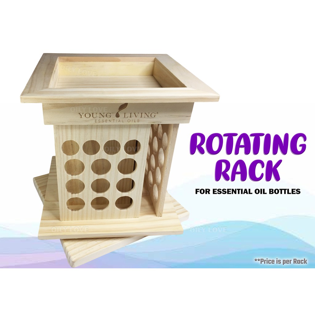 Young Living Mini Rotating Oil Rack Rotating Rack for Essential Oil ...