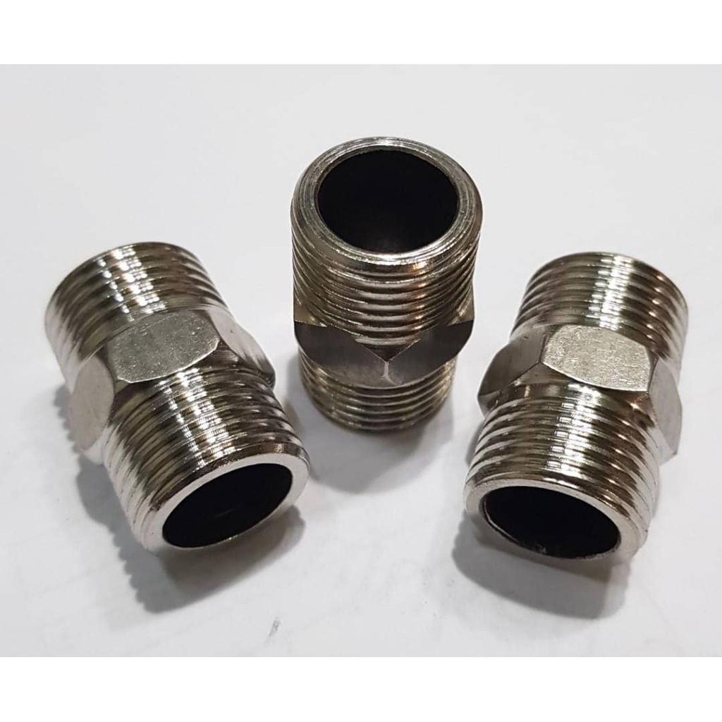 Stainless Steel SUS304 Fitting Nipple 1/2" (15mm) | Shopee Philippines