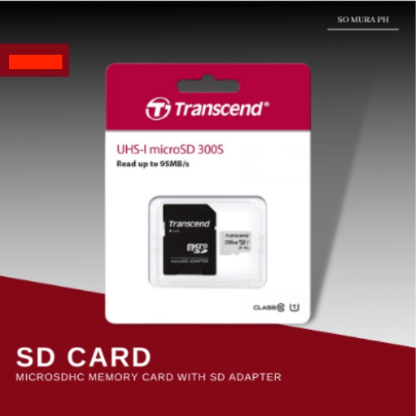 Transcend Class 10 UHS-I microSD 300S Memory Card with SD Adapter | Shopee Philippines