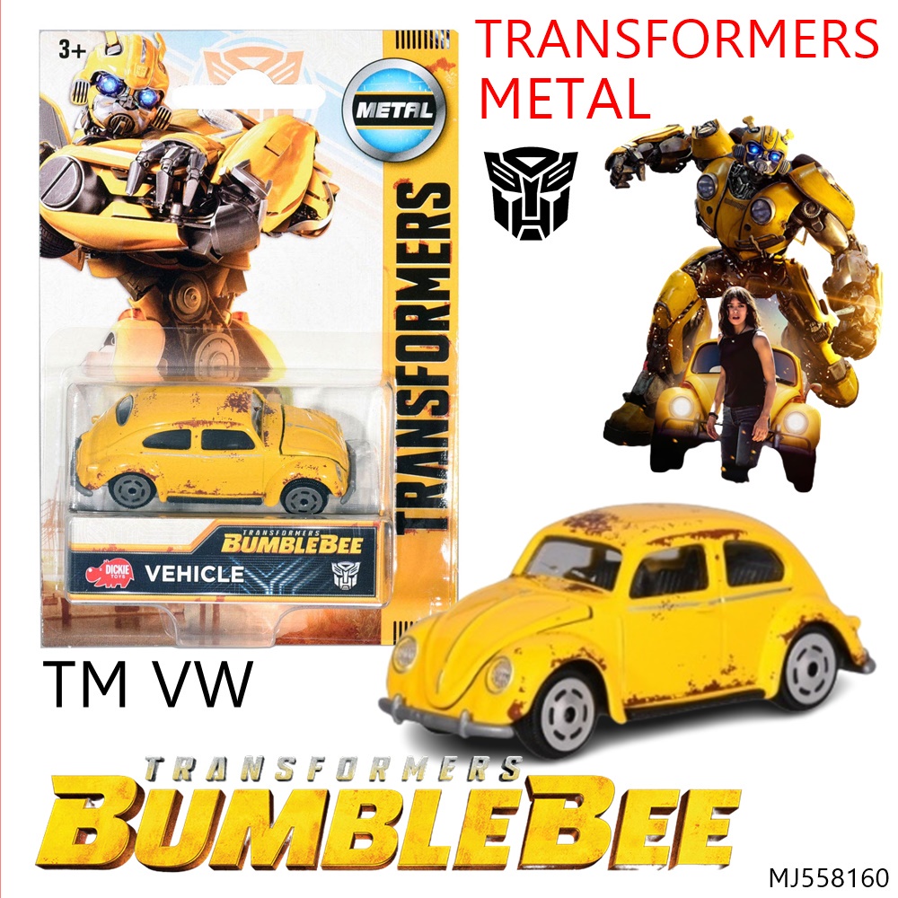 Model Car BUMBLEBEE TM VW Open The Front Skirt Scale 1/64 Rust Turtle ...
