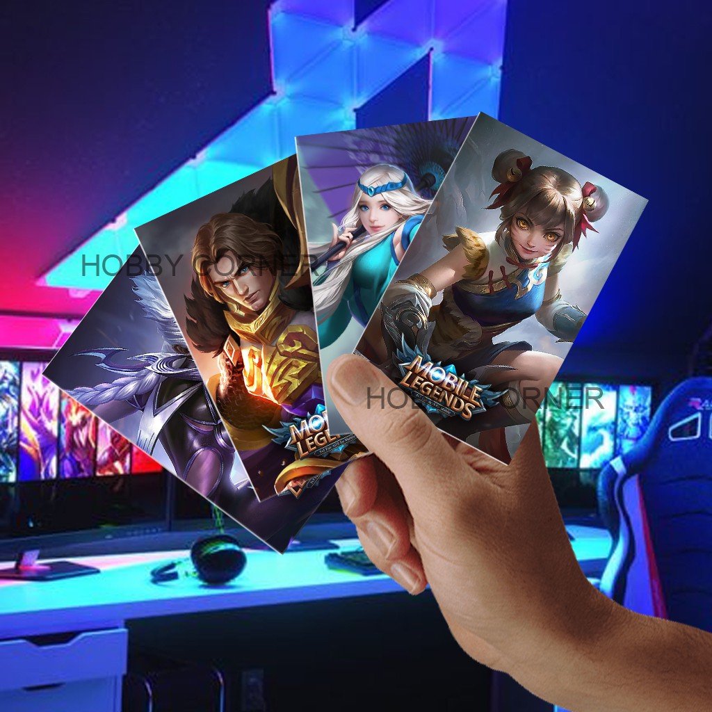 Mobile legends ML moonton merch Random Card Character cards Collection ...
