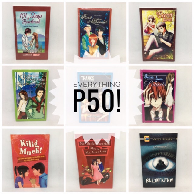 Tagalog Fiction Pocketbooks - Everything P50 or Less! | Shopee Philippines